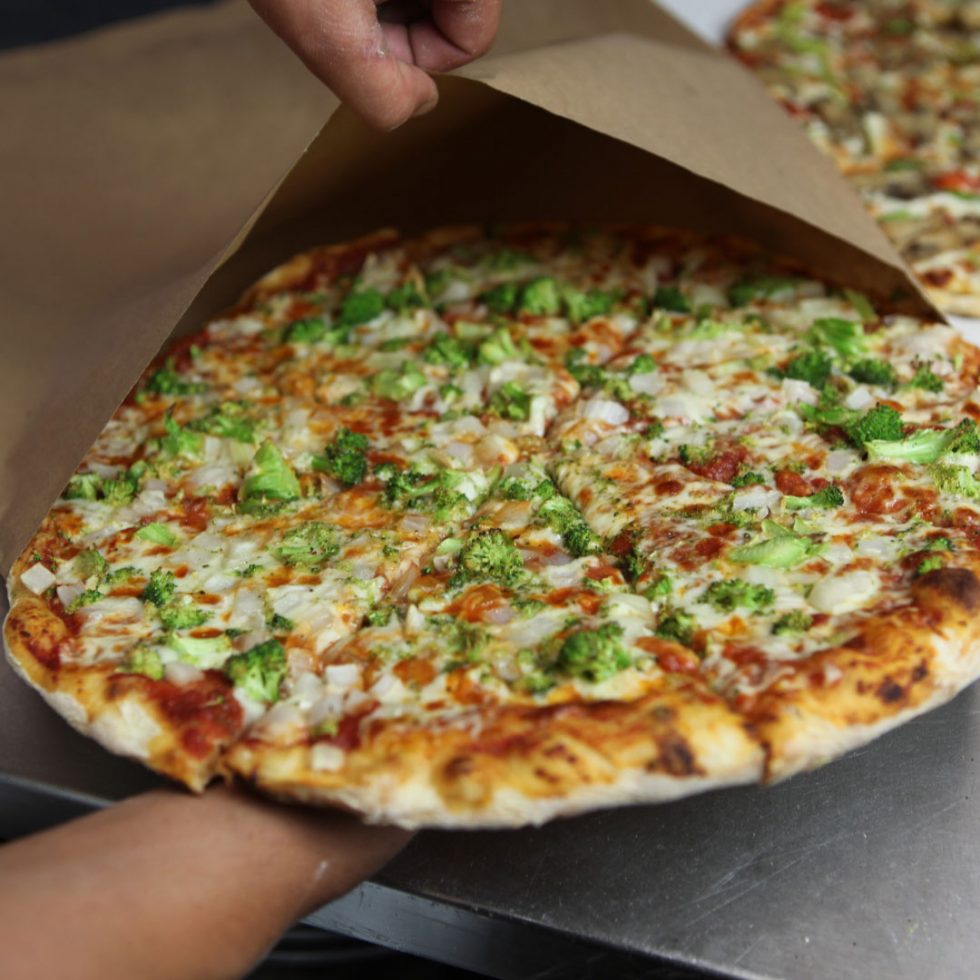 Pizzeria Using Paper Bags Instead of Cardboard Boxes - Domenic's ...